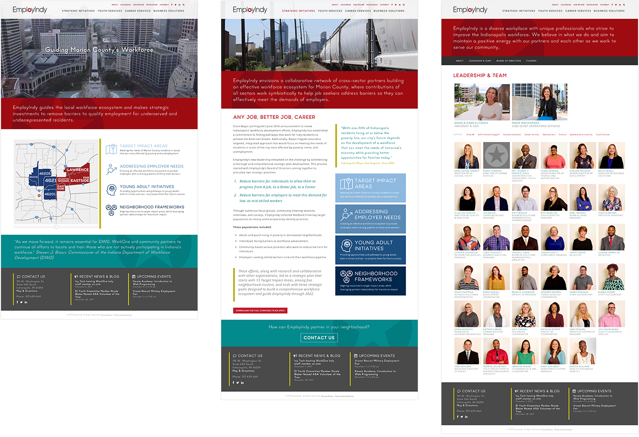 EmployIndy's New Mission, Strategic Plan & Website - Jackson Sky